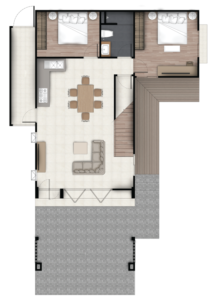 DB-004 | Minimal Nordic House - DoBaan Group